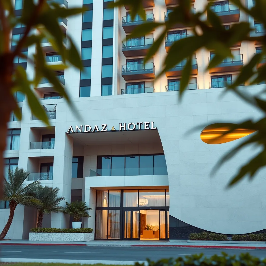 The Andaz Hotel Dubai: Luxury Meets Local Culture